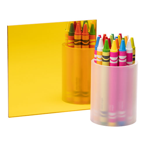 Yellow Acrylic Mirror 2208 (Paper Mask) – CMS Acrylics